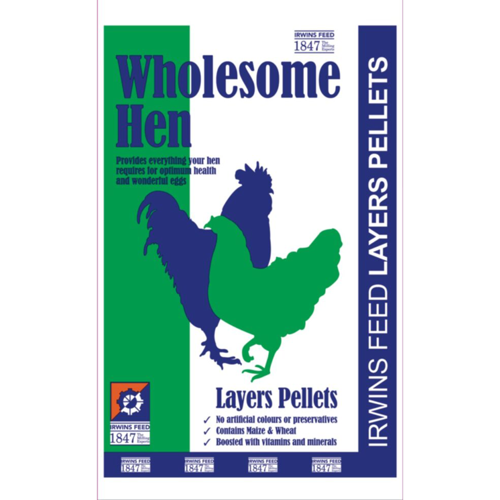Irwins Wholesome Hen Layers Pellets